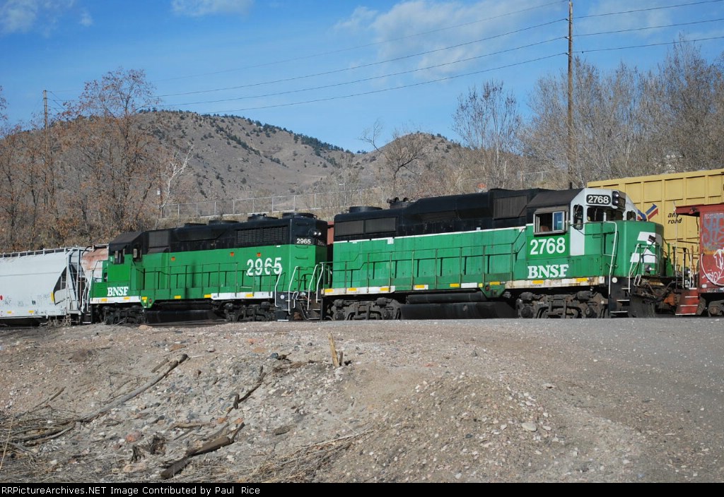 BNSF 2965 Working The Golden Yard